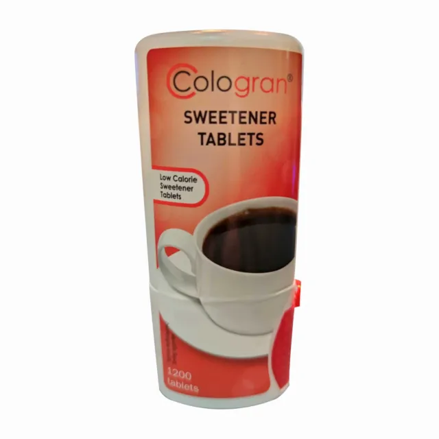 COLOGRAN LOW CALORIE Sweetener Tablets 72g - Packs of 1200 Tablets EUR ...