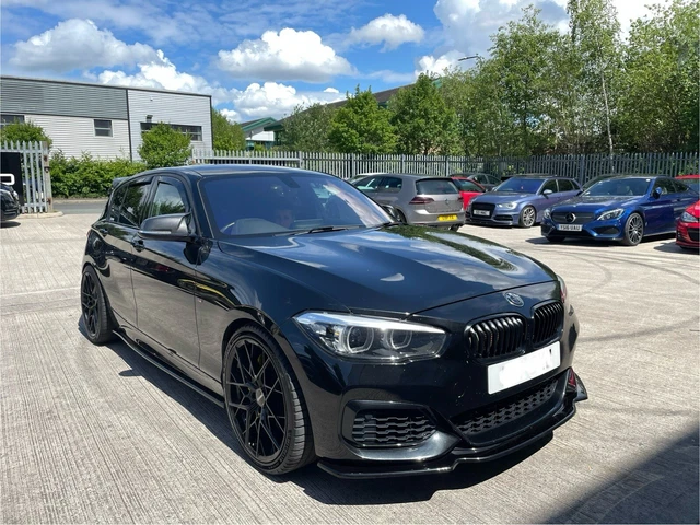 BMW M140I SHADOW Edition, Front Bumper & Splitter, F21, LCI, Black, 475 ...