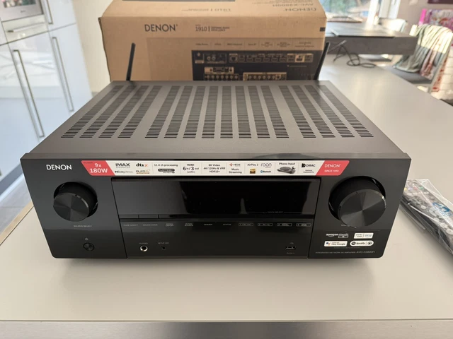 AMPLIFICATEUR HOME CINÉMA Denon AVC-X3800H Noir avec Facture Et Garantie 7 Mois EUR 770,00 ...
