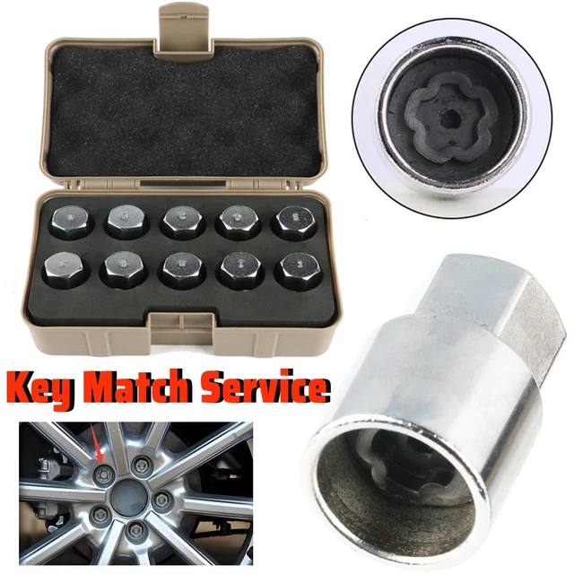 REPLACEMENT LOCKING WHEEL Nut Key Security Master Lock Bolt Screw Nut ...