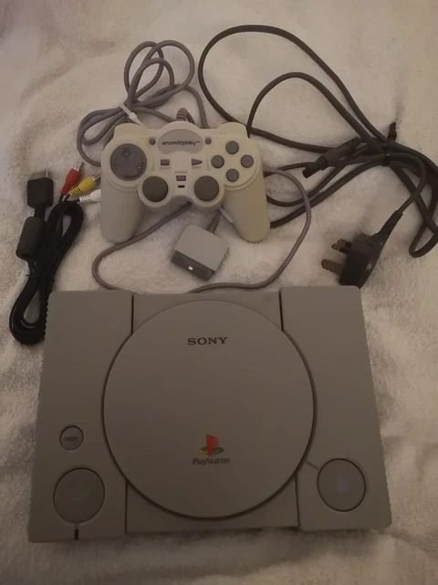 PLAYSTATION 1 CONSOLE Model 7002 with Controller plus all Leads £45.00 ...