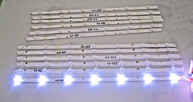 Tiras Led Originales Vizio E55 E2 I 5500ws80131 R V4 I 5500ws80131 L