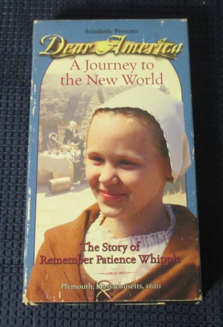 DEAR AMERICA JOURNEY to the New World (VHS, 1999) Scholastic Book Tape ...