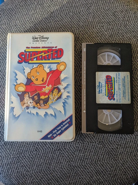 WALT DISNEY HOME Video: The Further Adventures of SUPERTED (VHS, 1983 ...
