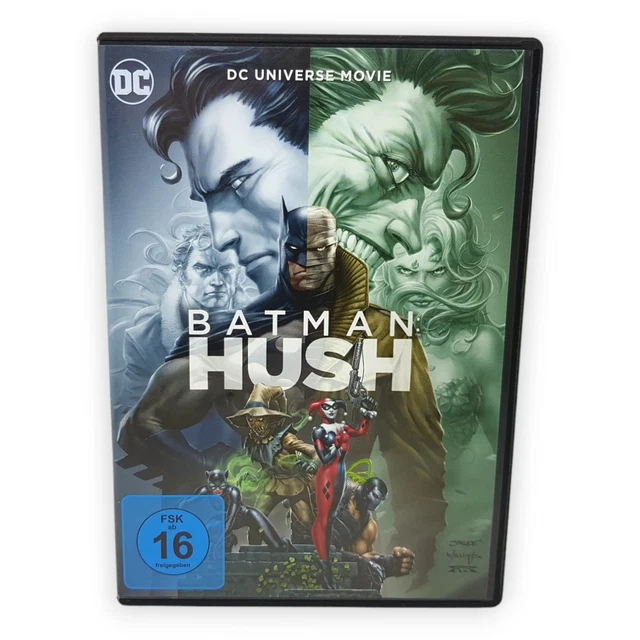BATMAN HUSH DC Universe Movie DVD Film Animation 2019 Warner Bros ...
