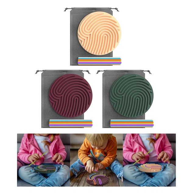 SENSORY ACTIVITY BOARD Fine Motor Skill Imagination Kids Busy Board ...