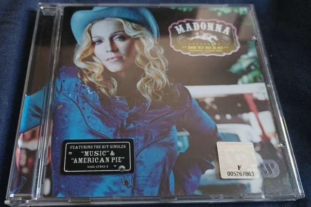 RARE ALBUM CD DISQUE MADONNA "MUSIC" MAVERICK 2000 AMERICAN PIE Warner ...
