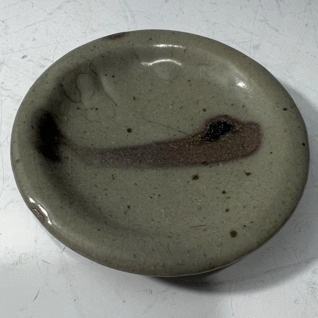 ANTIQUE CHINESE JUN Ware Porcelain Tea Dish Song Yuan Dynasty Celadon ...
