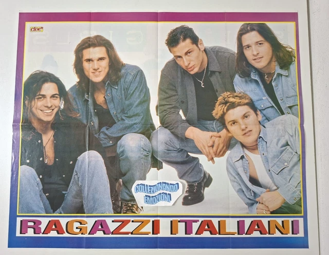 POSTER CIOÈ SPICE Girls- Ragazzi italiani 54x44,5 cm EUR 14,90 ...
