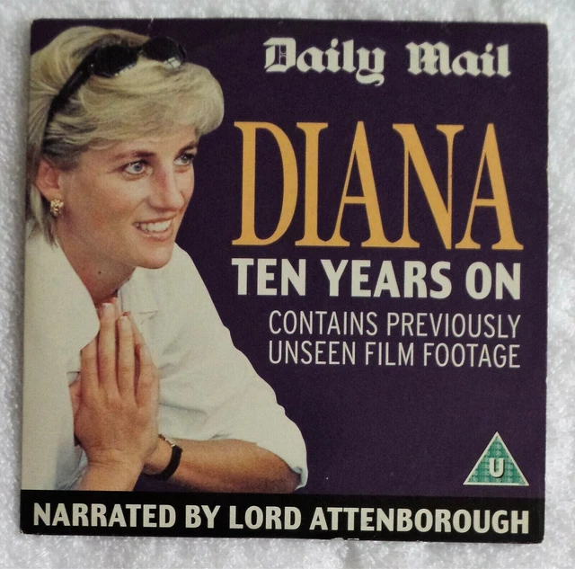DIANA TEN YEARS On Daily Mail DVD Narrated Lord Attenborough PROMO DVD ...