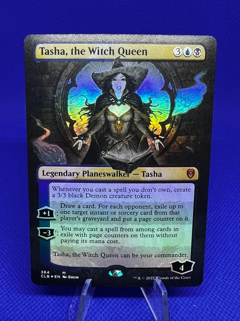 TASHA, THE WITCH QUEEN FOIL Borderless - MTG Commander Legends (CLB ...