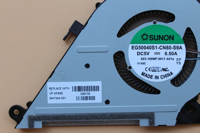 NEW ORIGINAL HP HP Chromebook x360 14c fan M47344-001 TPN-W151 $55.33 ...