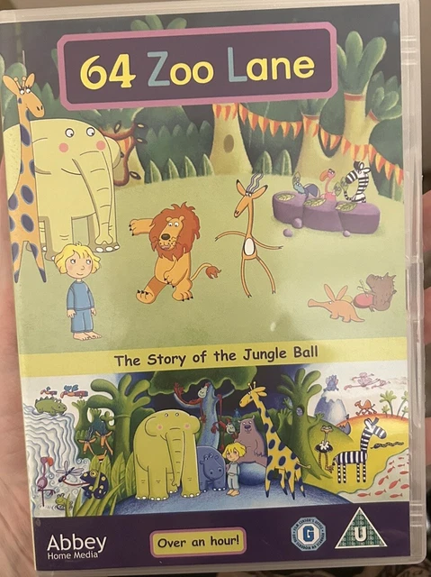 64 ZOO LANE The Story Of The Jungle Ball [DVD] 2013 Kids Children’s ...