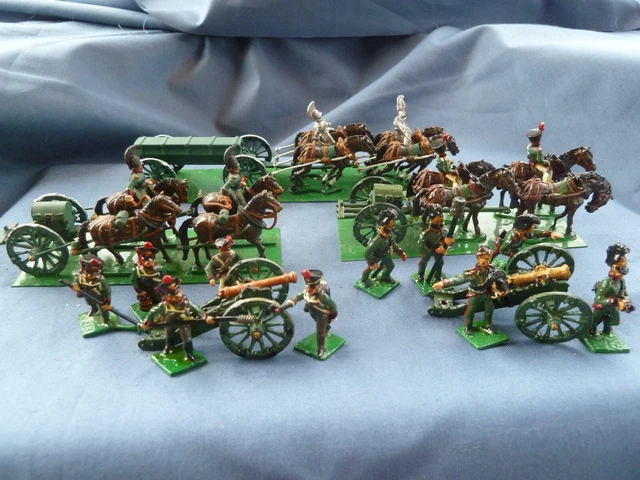 25MM NAPOLEONIC RUSSAN Artillery Ammo Caisson, Limbers, Guns & Crews ...