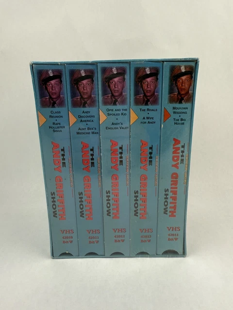 THE ANDY GRIFFITH Show Television Classics VHS Box Set Five Pack Sealed Read Des £21.06 ...