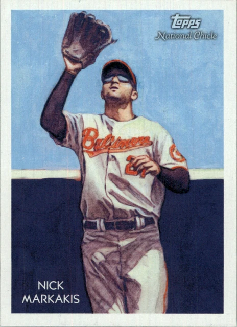CARTE DE BASEBALL dos Topps National Chicle National Chicle 2010 #73 ...