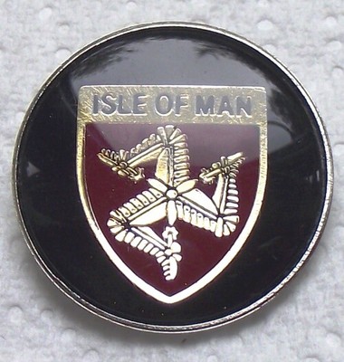 TOURISM I.O.M. -ISLE Of Man Triskelion (Three legged Symbol) metal ...