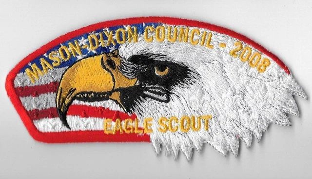 MASON DIXON SA-42 2009 Eagle Scout SAP CSP Council patch épaule EUR 21 ...