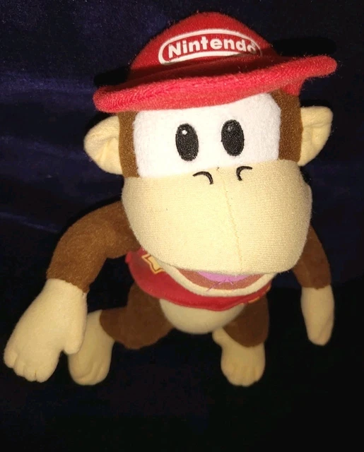 NINTENDO SUPER MARIO Diddy Kong Plush Teddy games movie Soft Toy £14.96 ...