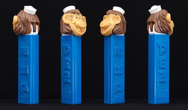 PEZ - MONKEY SAILOR - STEEL PIN, - DBP 818.829 - LATE 1960s - BEAUTIFUL ...