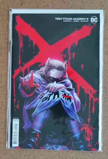 TEEN TITANS ACADEMY #5B DC Comics Philip Tan Card Stock 2021 $4.97 ...
