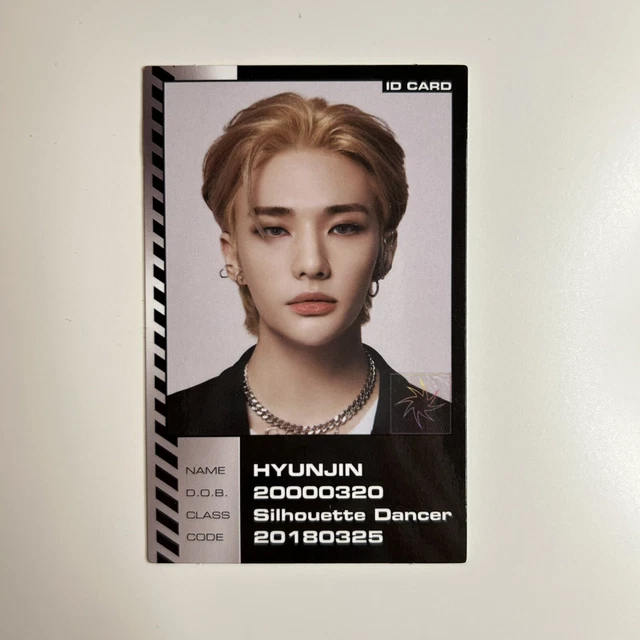 HYUNJIN STRAY KIDS SKZ ODDINARY ID Card Official Album Photocard £5.00 - PicClick UK