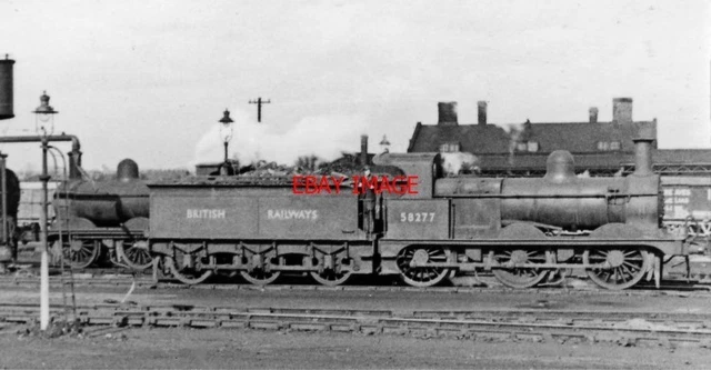 PHOTO LMS 58277 Ex Midland 2F 0-6-0 At Bescot Loco Depot 1951 £2.00 ...