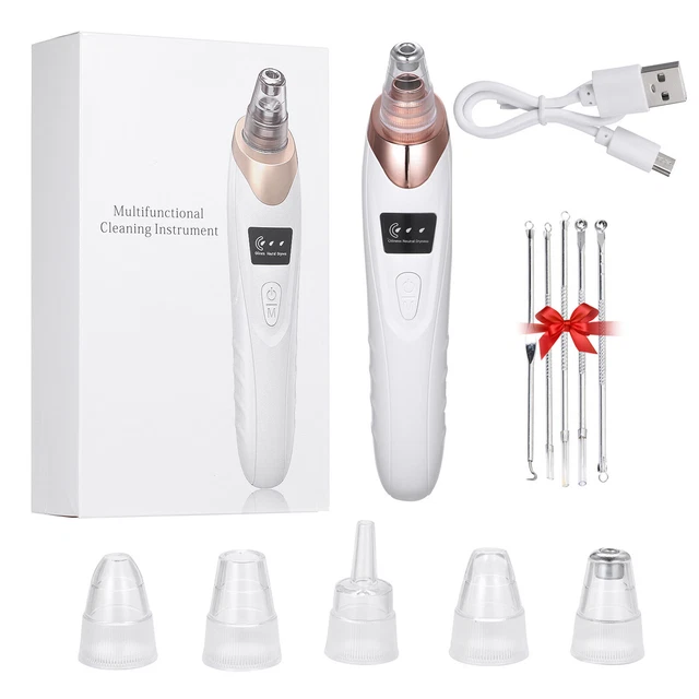 5 IN 1 Electric Blackhead Suction Device LCD Display with I2Q0 $16.82 ...