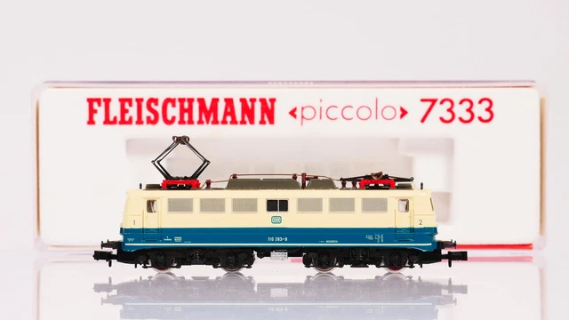 SPUR N FLEISCHMANN 7333 E-Lok BR 110 283-9 der DB in OVP #8E300 EUR 46,50 - PicClick DE