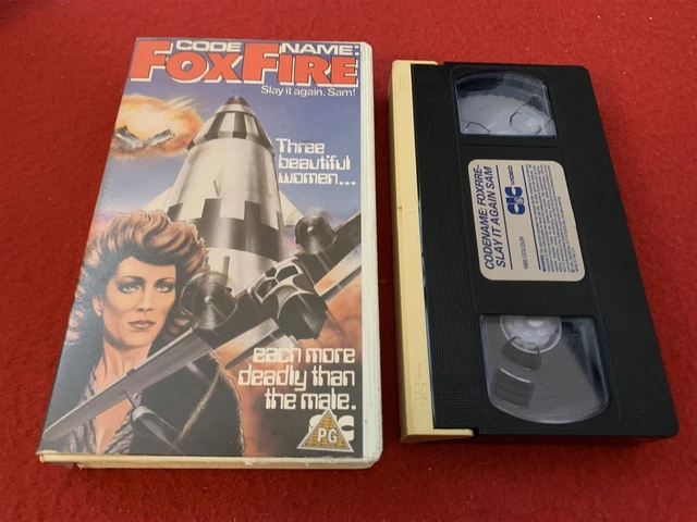 CODE NAME FOXFIRE Rare Cic Pre-Cert Vhs Video Tested Joanna Cassidy ...
