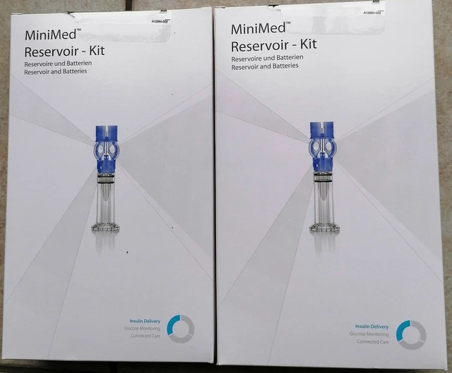 2X MINIMED 3ML Reservoir-Kit - MMT 1030 - Neu & OVP EUR 70,00 - PicClick DE