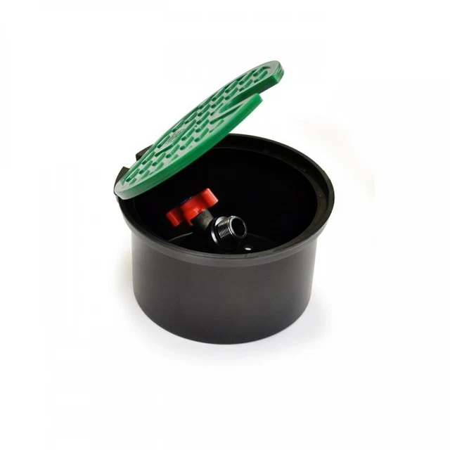 ROUND IRRIGATION HYDRANT Water Valve Box with built-in Thread 3/4" £29. ...