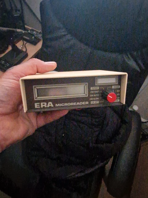 ERA MICROREADER WITH CW RTTY Decoder and Morse Tutor, Mk2 Unit. £89.12 ...