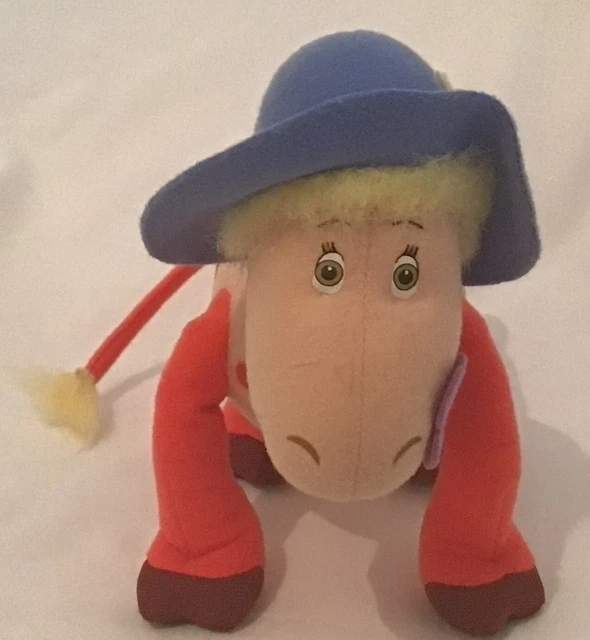 PELUCHE DE VACHE The Magic Roundabout Ermintrude poupée jouet souple M ...