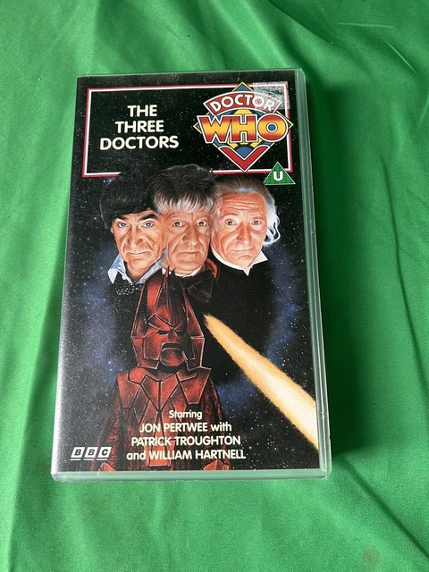 DOCTOR WHO - The Three Doctors (VHS/H, 1991) £4.99 - PicClick UK