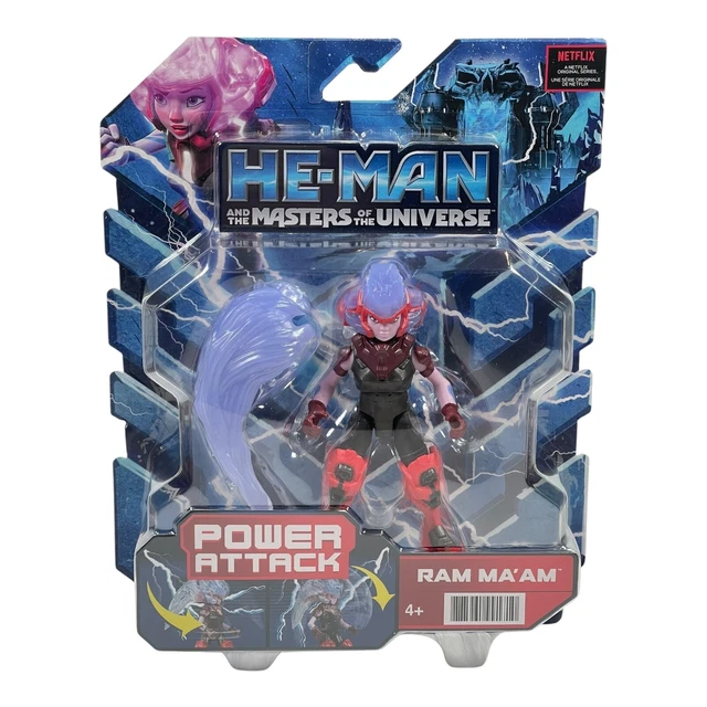 HE MAN AND The Masters Of The Universe Power Attack Ram Ma'am Figure ...