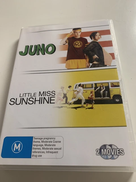 LITTLE MISS SUNSHINE & Juno DVD Region 4 VGC FREE POSTAGE $7.69 ...