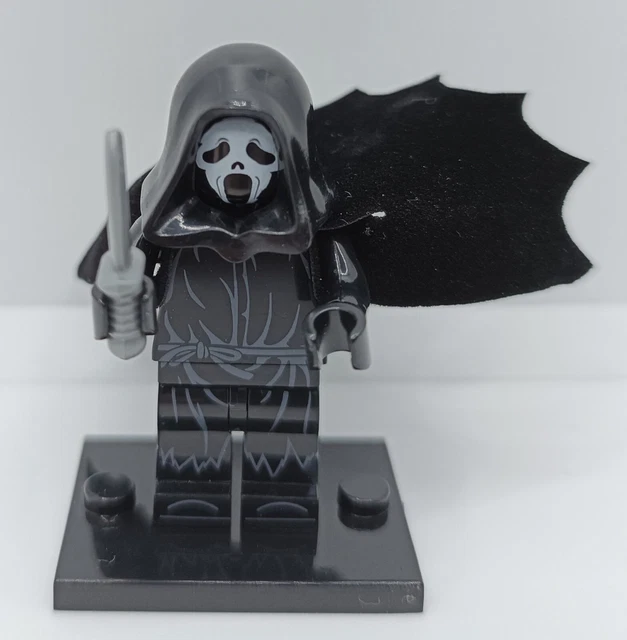 MINIFIGURE BLOCKS - Cinema Horror - Scream Ghostface - LEGO Figures NEW ...
