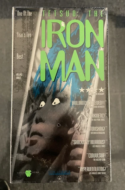 TETSUO: THE IRON Man (VHS, 1993 English Subbed) Sealed! New Fox Lorber ...