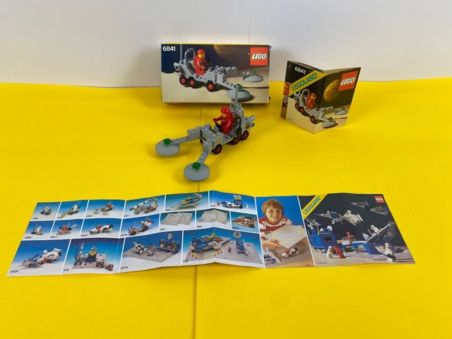 LEGO CLASSIC SPACE Mineral Detector 6841 Box and Instructions £59.99 ...