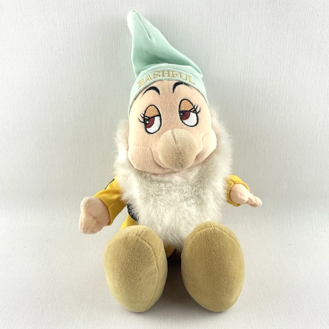BASHFUL SNOW WHITE and the 7 Dwarfs Official Disney Store UK Plush 12 ...