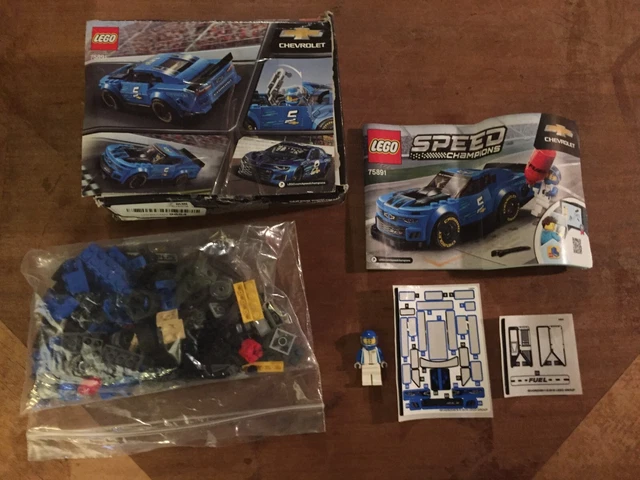 LEGO SPEED CHAMPIONS- Chevrolet Camaro Zl1 Race Car- 75891- 100% ...