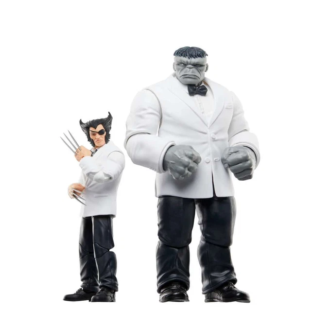 PATCH AND JOE Fixit (Gris Hulk & Wolverine) Marvel Legends Figurine ...