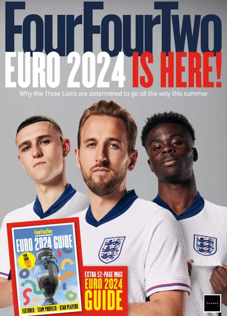 442 FOUR FOUR Two magazine Euro Preview 2024 Scotland cover + Guide ...