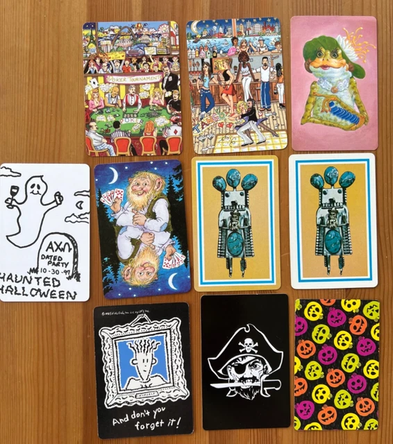 ORIGINAL SWAP PLAYING cards cartoon comic people advertising humour EUR ...