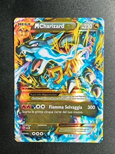 POKÉMON CARTA MEGA Charizard X ex Fuoco infernale 108/106 - ita LP ...