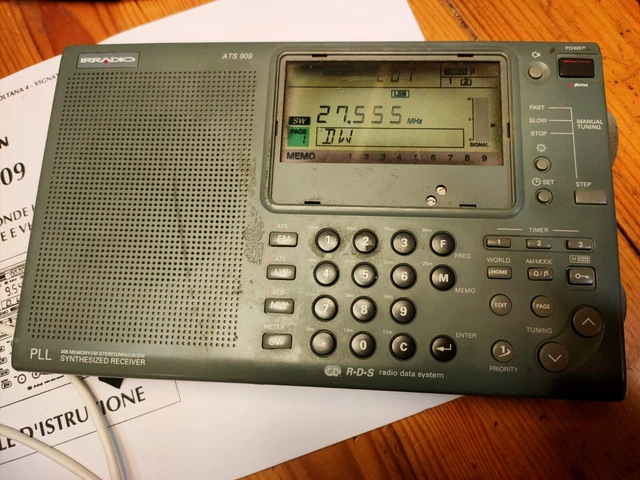 RX RICEVITORE RADIOAMATORIALE Irradio Ats 909 Ricevitore Multibanda ...