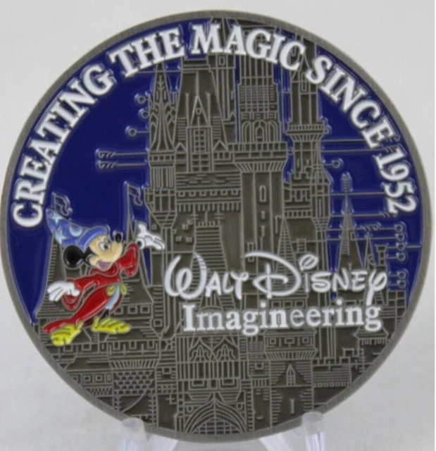 WALT DISNEY IMAGINEERING WED Enterprises Challenge Coin $12.00 - PicClick