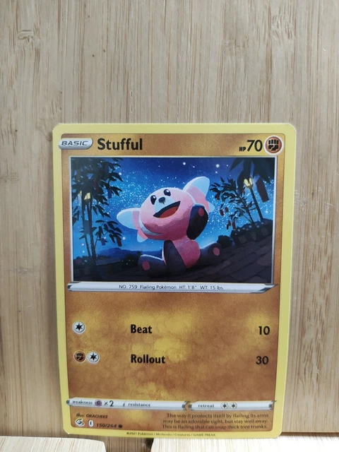 Stufful 🏆 Common 150 264 Fusion Strike Pokemon Card🏆 2 50 Picclick Au