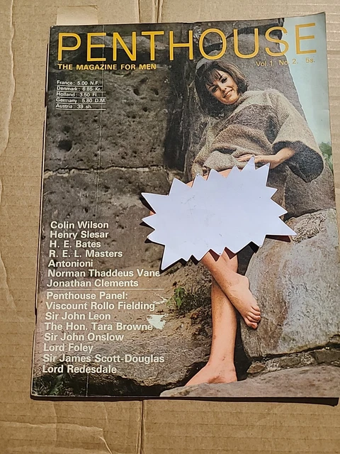 PENTHOUSE MAGAZINE VOL.1 No.2 (1965) Linda Ritchie ,Tiger Lil,Ribald ...